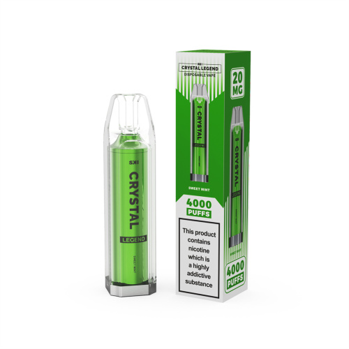Crystal Legend 4000 퍼프 일회용 Vape, Bossgoo.com의 고품질 Crystal Legend 4000 ...