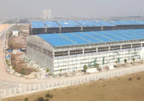 Large Space Truss Structure For Logistics Center, High Quality Large ...