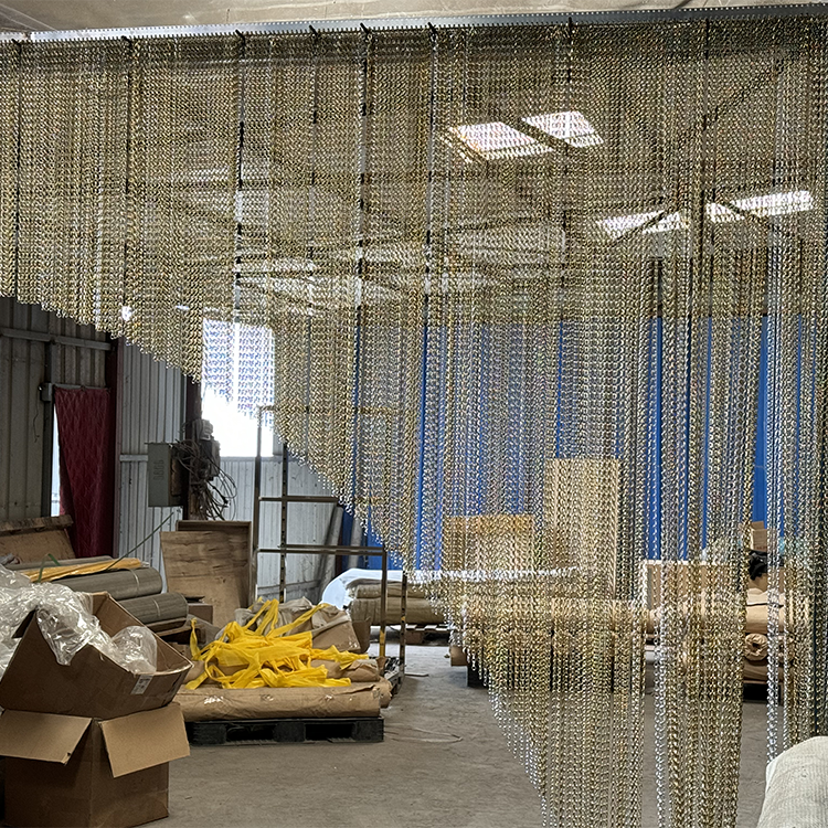 Aluminum Double Hook Fly Wire Mesh Screen For Ceiling Decoration, High ...