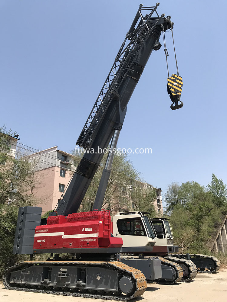 Tracked Telescopic Crawler Crane On Sale, High Quality Tracked ...