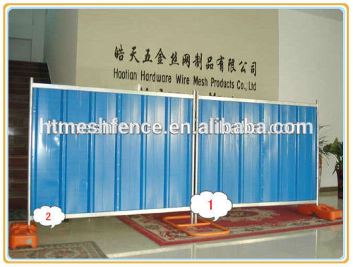 Construction Steelwall Hoarding Heavy Duty Colorbond Fence Fencing ...