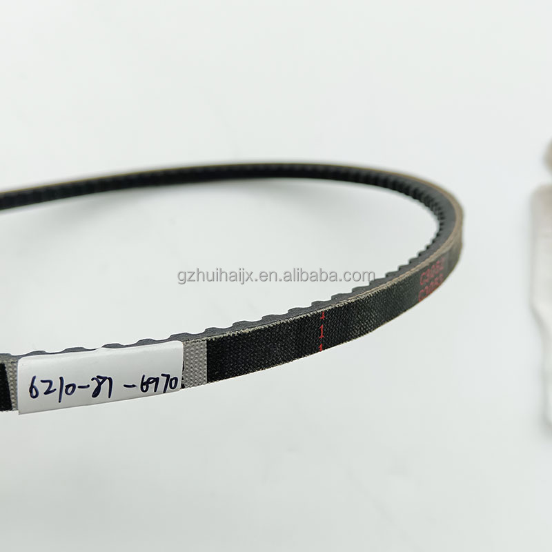 V-belt Set 6210-81-6970 For Komatsu Sa6d140e Wa500 Excavator Parts ...