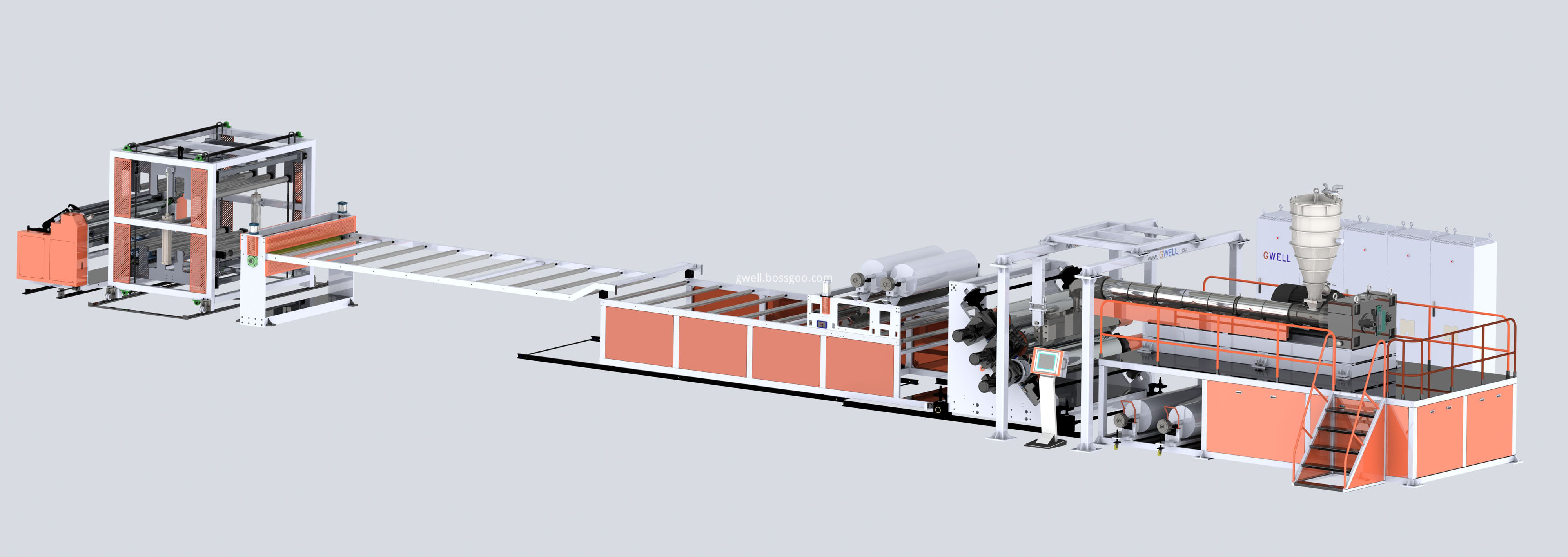 Pvc Commercial Foaming Coil Floor Extrusion Production Line, High ...