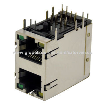 Rj Side Entry 1x2 Led Jack, Available In 2x1-2x8 Poles, High Quality Rj ...