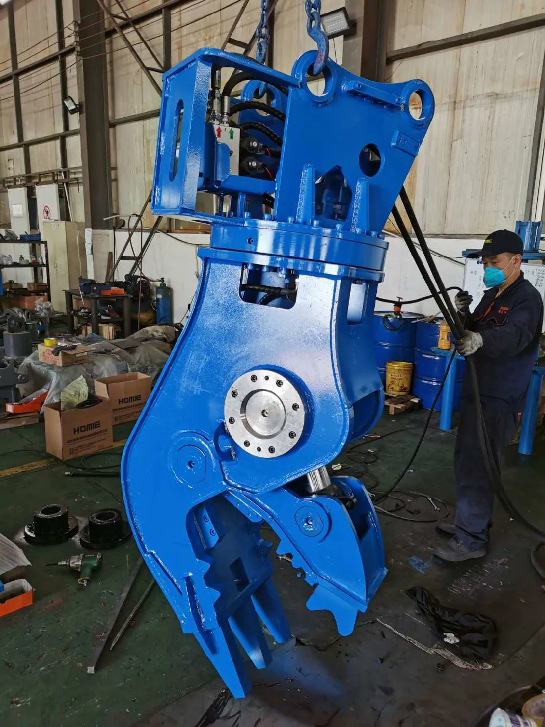 Excavator Hydraulic Concrete Pulverizer With Iso For Sale, High Quality ...