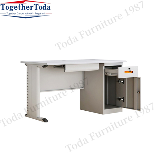 Metal Office Table With Drawer Storage, High Quality Metal Office Table ...