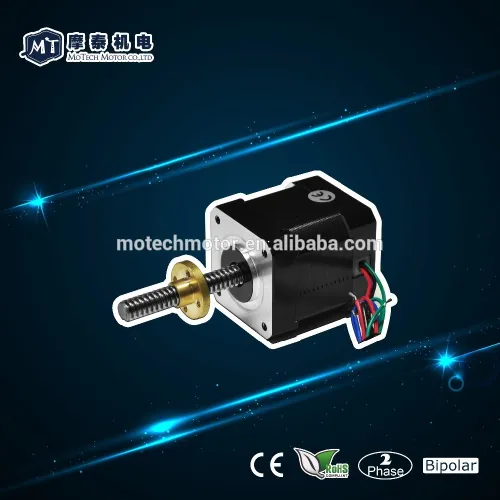 42mm Lead Screw Hybrid Stepper Motor, External Driver Nut, High Quality ...