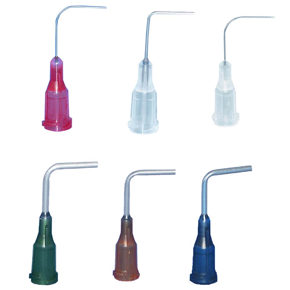 1 Inch 90 Degree Angle Dispensing Needles 14g-27g - Polypropylene And ...