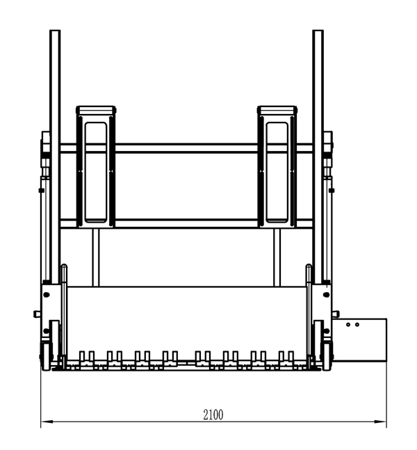 Electric Container Unloading Equipment Mobile Truck Loading Platform ...