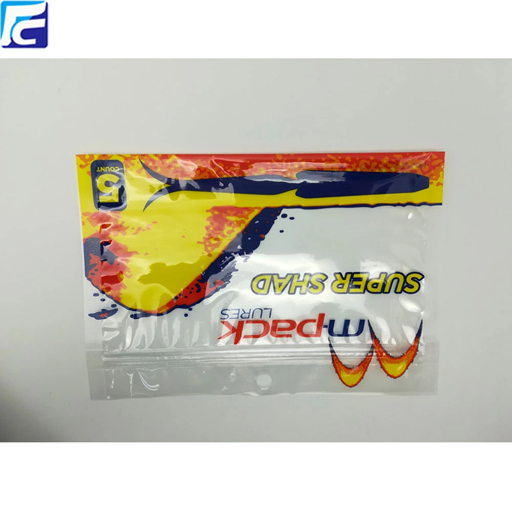 Transparent Soft plastic bait Fishing Lures packaging bag China ...