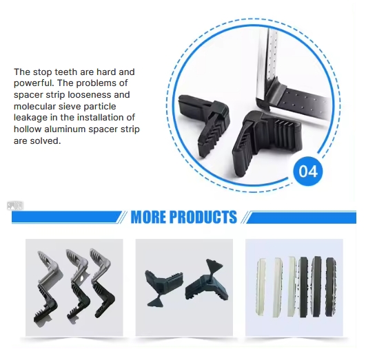 Aluminum Spacer Bars For Insulating Glass: Plastic Insert Angle And ...