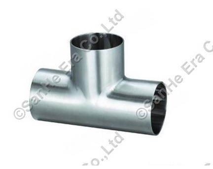 Sanitary Welded Tee(with Straight End), High Quality Sanitary Welded ...