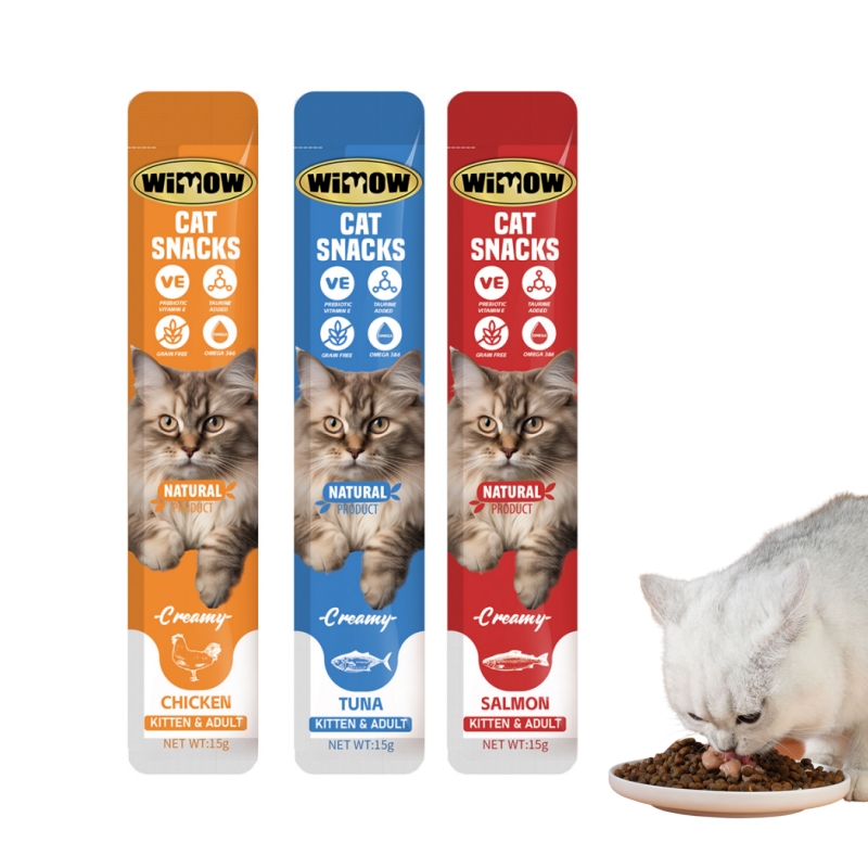 Natural Cat Snacks Stick Chicken Creamy Treats, High Quality Natural ...