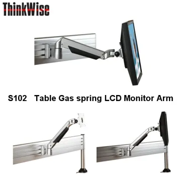 Slat Rail Mount Bracket Gas Cylinder Computer Monitor Pc Monitor, High ...