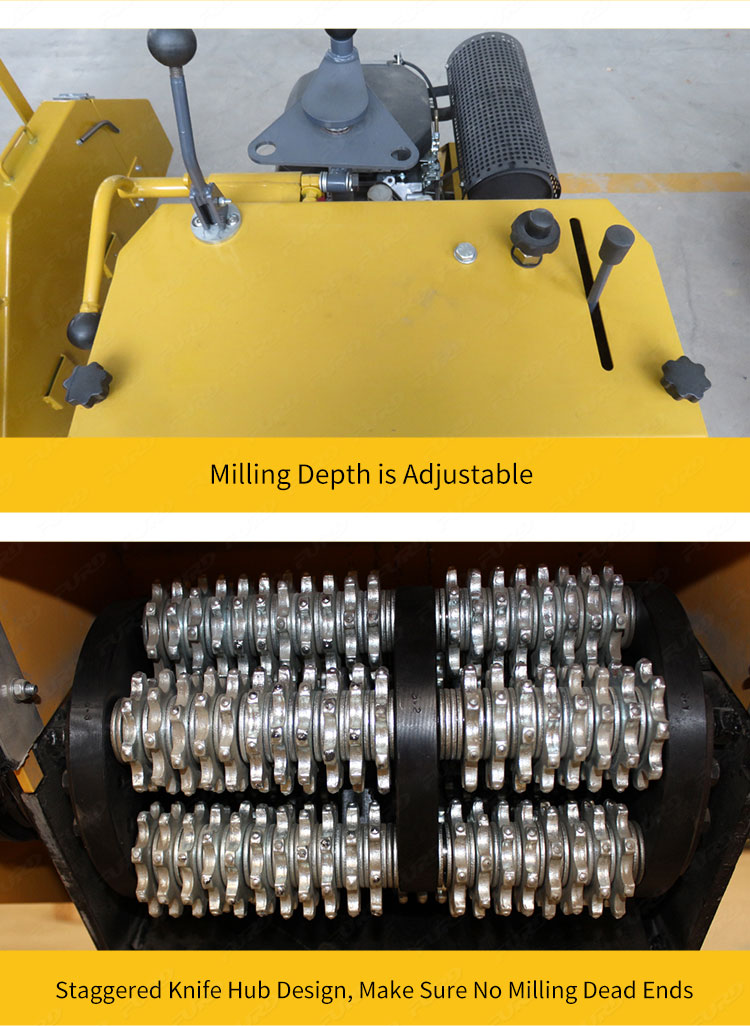 Seiko Build 300mm Hand Push Concrete Road Milling Machine, High Quality ...