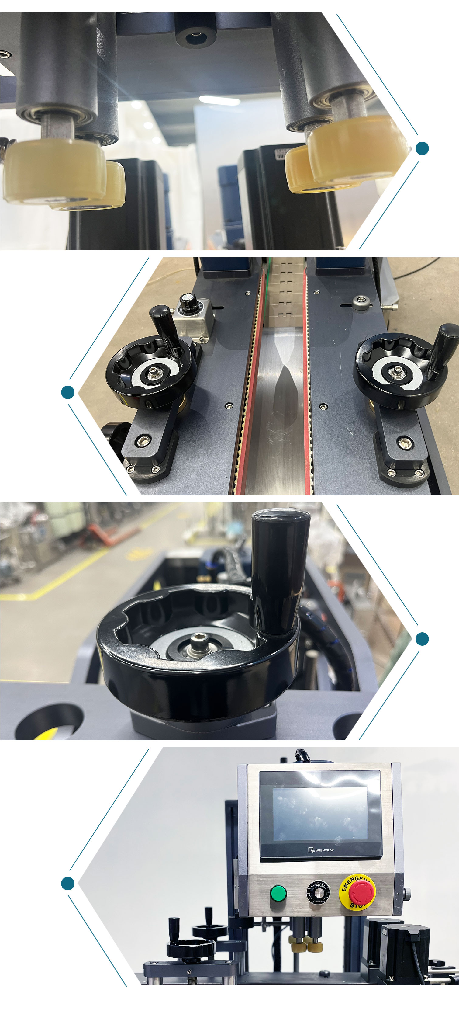 Pneumatic Semi-automatic Aluminum Bottle Capping Machine With Core ...