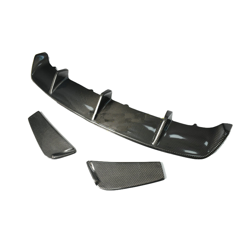 Rz Style Carbon Fiber Rear Diffuser Spoiler For Mercedes Cla 2013-2019 ...