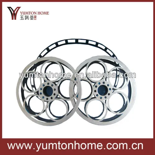 Metal Decorative Movie Reels Craft, High Quality Metal Decorative Movie ...