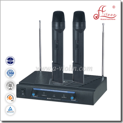 Vhf Wireless Handheld Microphone Double Receiver, High Quality Vhf ...