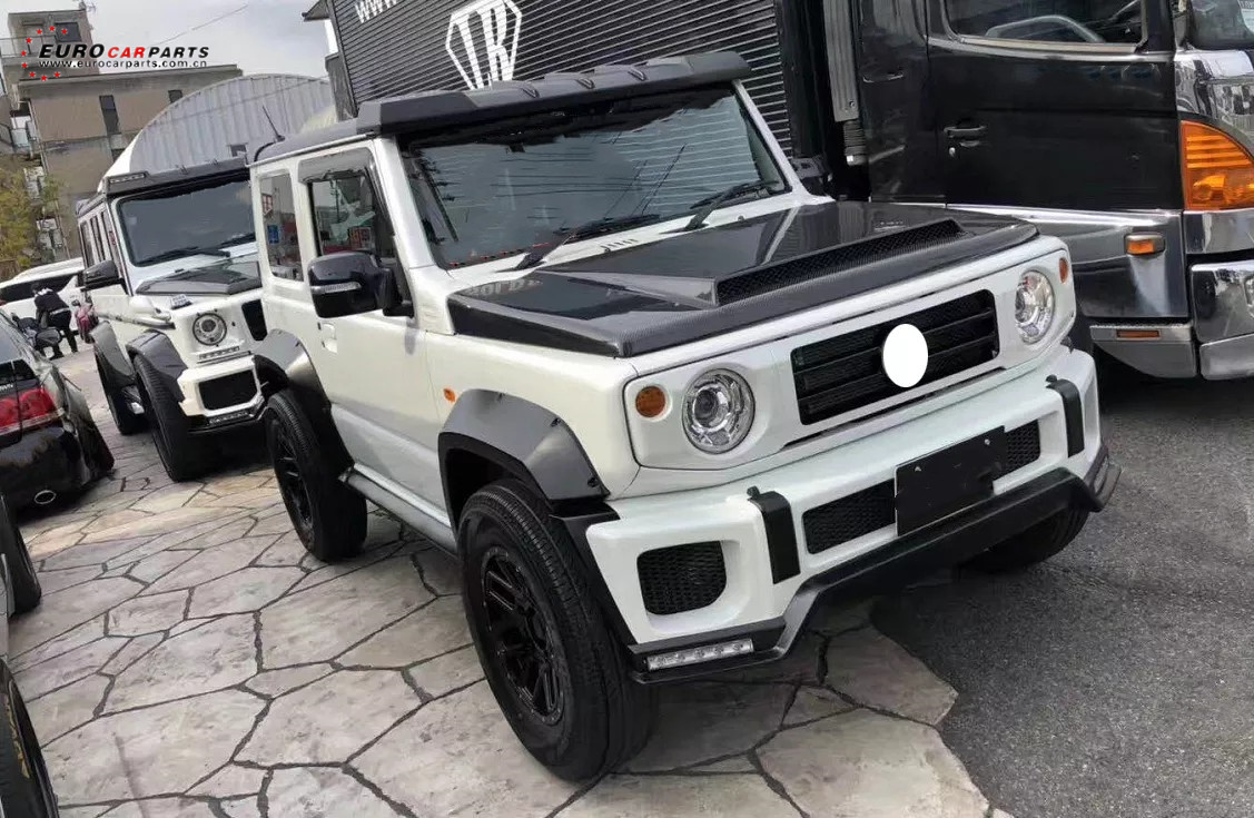 Jimny Lb Style Plastic Body Kit With Front Bumper And Aero Accessories ...