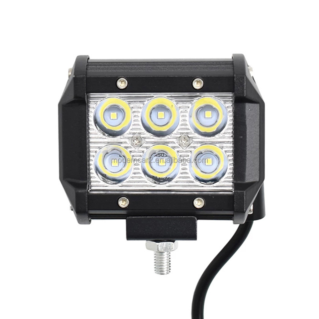 4 Pcs 18w Led Work Light Bars For Off-road Vehicles, High Quality 4 Pcs ...