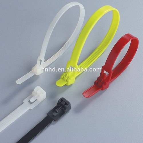 150mm Quick Releasable/reusable Plastic Zip Cable Wire Tie For ...