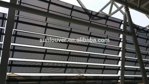 Perforated Aerowing Aluminum Louver Blade, High Quality Perforated ...