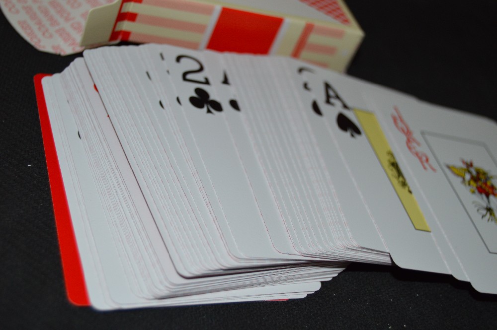 Custom 63*88mm Plastic Playing Card Printing For Texas Card Games, High ...