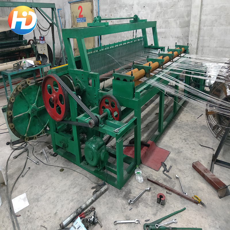 Hydraulic Crimped Wire Mesh Weaving And Sieving Machine With Vibrator ...