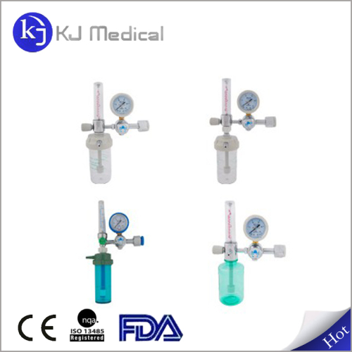 Oxygen Therapy Device Regulator With Integral Flowmeter And Humidifier ...