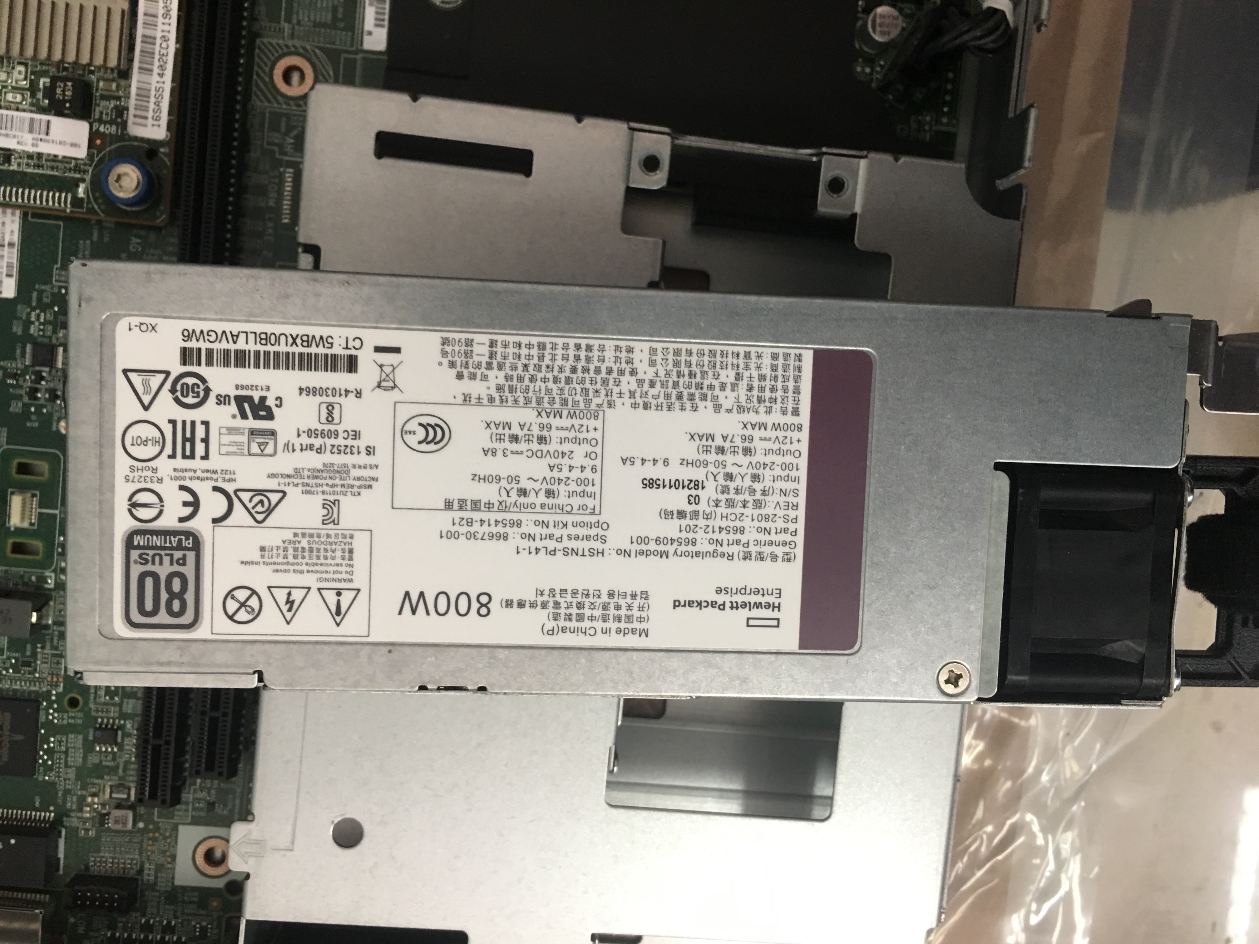Factory Stock Hpe Proliant Dl360 Gen10 Server: 3.0ghz Processor, 8sff ...