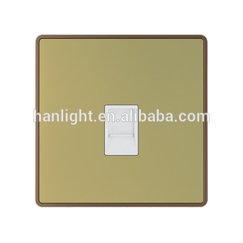 Uk Type 1 Gang Data Socket Rj45 Cat5, High Quality Uk Type 1 Gang Data ...