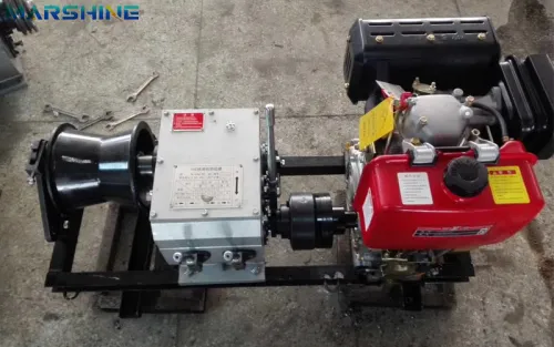 Honda Petrol Engine Powered Winch, High Quality Honda Petrol Engine ...