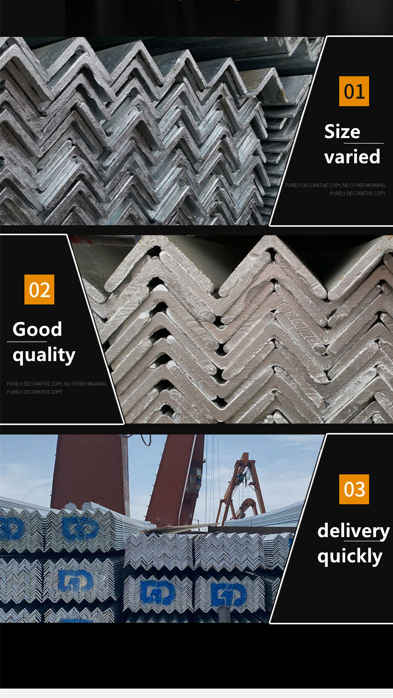 Jis Ss400 Hot Rolled 6# Equal Angle Bars Ms Galvanized Angle Steel For ...