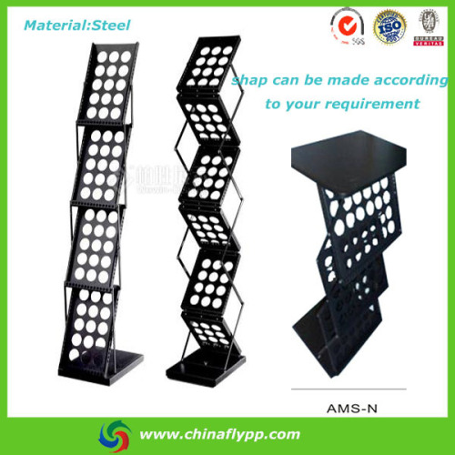 Fly A4 Size Retractable Stainless Steel Literature Display Stands, High ...