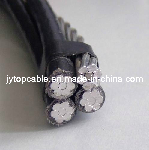 Low Voltage Lv Quadruplex Cable Overhead Insulated Cable Aerial Bundled ...
