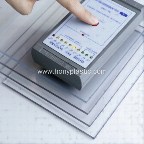 ESD antistatic Polycarbonate Sheet China Manufacturers Suppliers ...