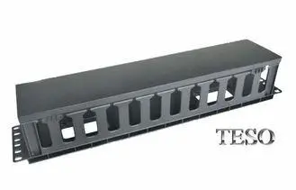 15 Port Horizontal Cable Management Panel / Metal Wire Mana, High ...