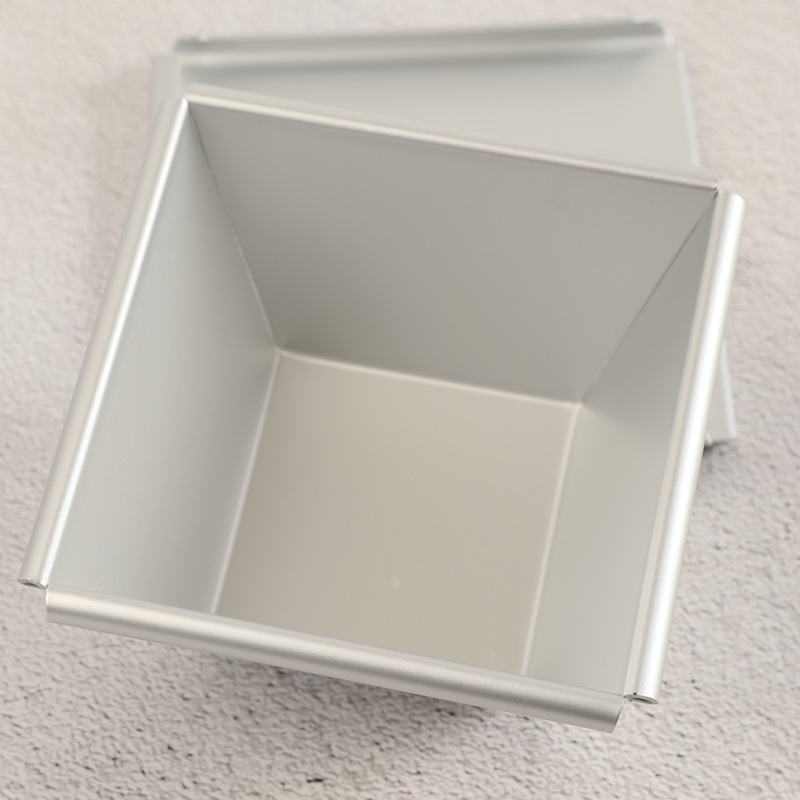 Aluminum Alloy Anode Water Cube Bread/cake Mold With Cover, High ...