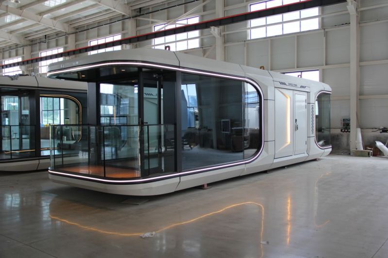 Modular Capsule Home: Prefab Tiny Capsule House, High Quality Modular ...