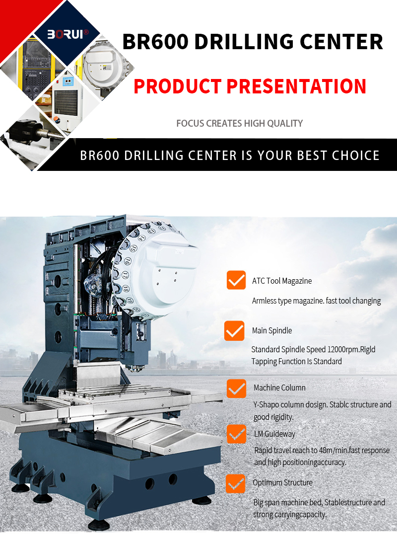 드릴링 금속 기계 센터 드릴 장치 Cnc Br600, Bossgoo.com의 고품질 드릴링 금속 기계 센터 드릴 장치 Cnc Br600