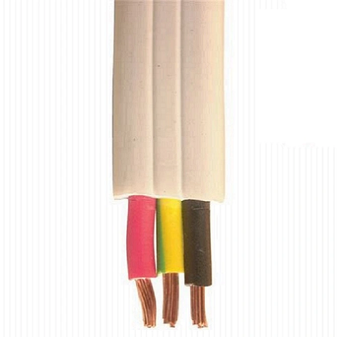 2C*2.5mm2 Flat Twin core white cables China Manufacturers Suppliers ...