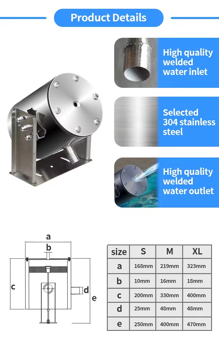 Small Jumping Laminar Jet Floating Fountain Nozzle For Batch Spray ...