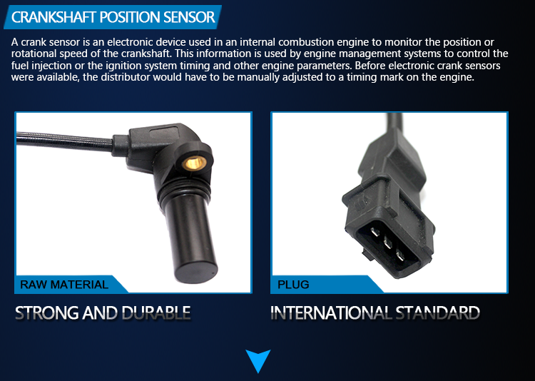 เซ็นเซอร์ตำแหน่งเพลาข้อเหวี่ยงสำหรับ Chevrolet Optra 1j 1.6 คุณภาพสูง ...