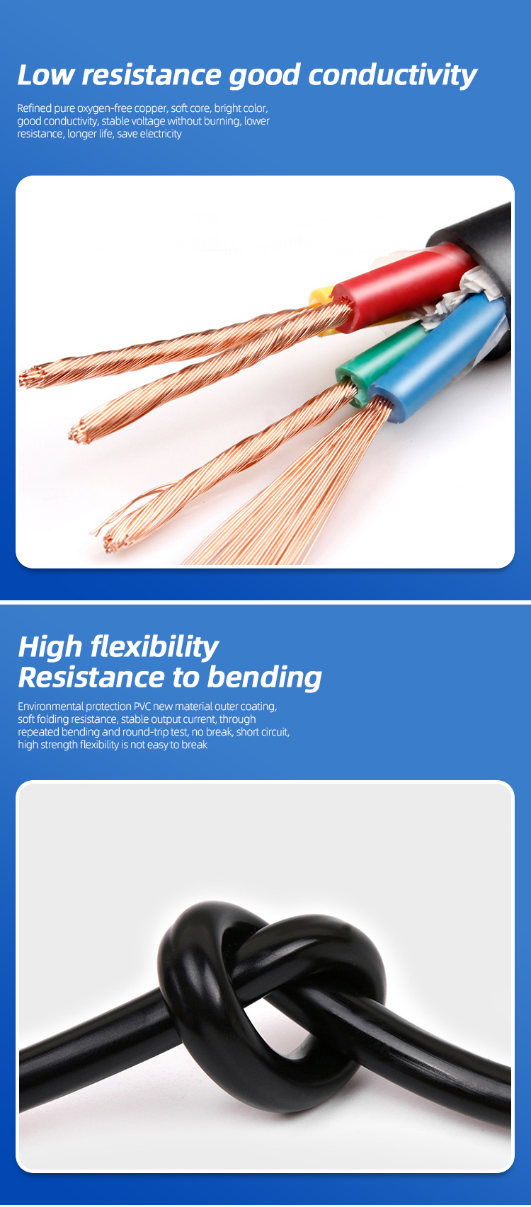 3 Core Flexible Electrical Wire 3x2.5, High Quality 3 Core Flexible ...