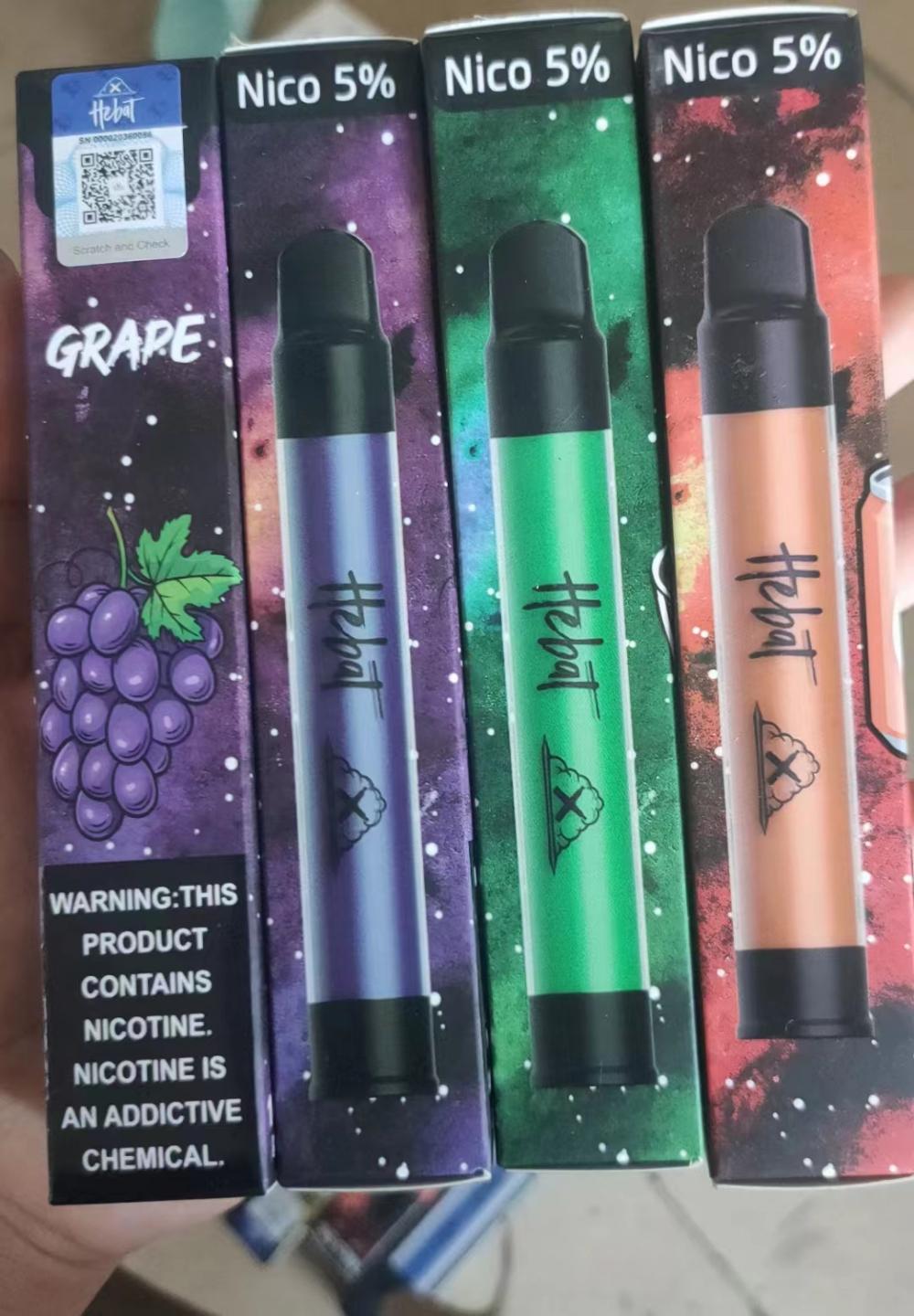 Hebat 1000 Puffs Vape Flash Pen คุณภาพสูง Hebat 1000 Puffs Vape Flash ...