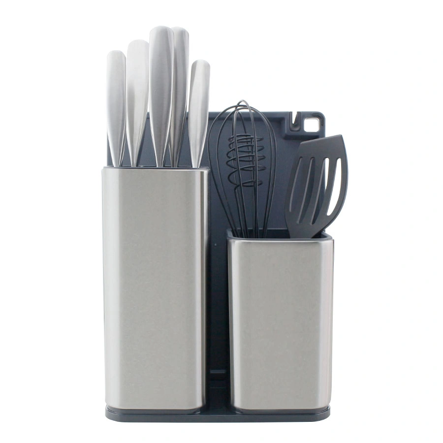 Utensil Holder With Cooking Utensil Set Knives Block China ...