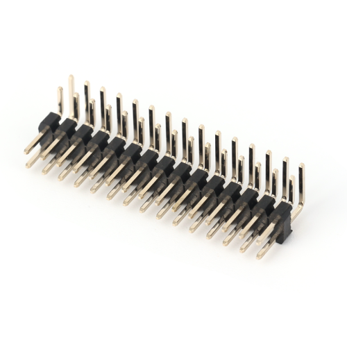 2 Pitch Dual Row Pin Header Right Angle, High Quality 2 Pitch Dual Row ...
