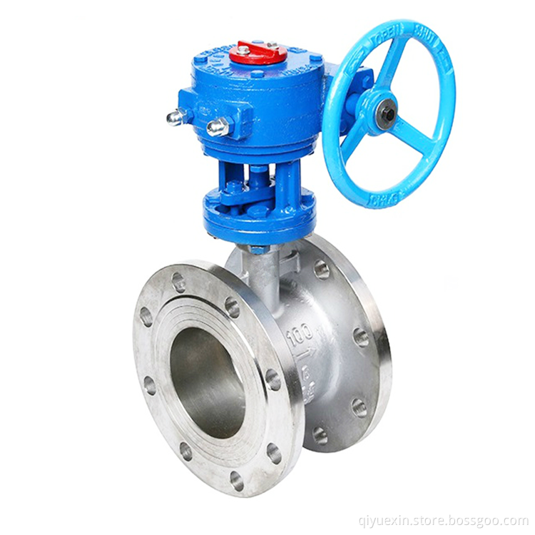 Dn300 Titanium Gear Operated Butterfly Valve, High Quality Dn300 ...
