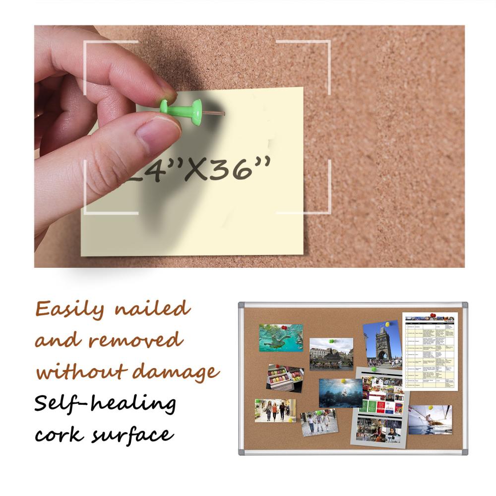 High Quality Office Wall Mount Cork Bulletin Board, High Quality High ...